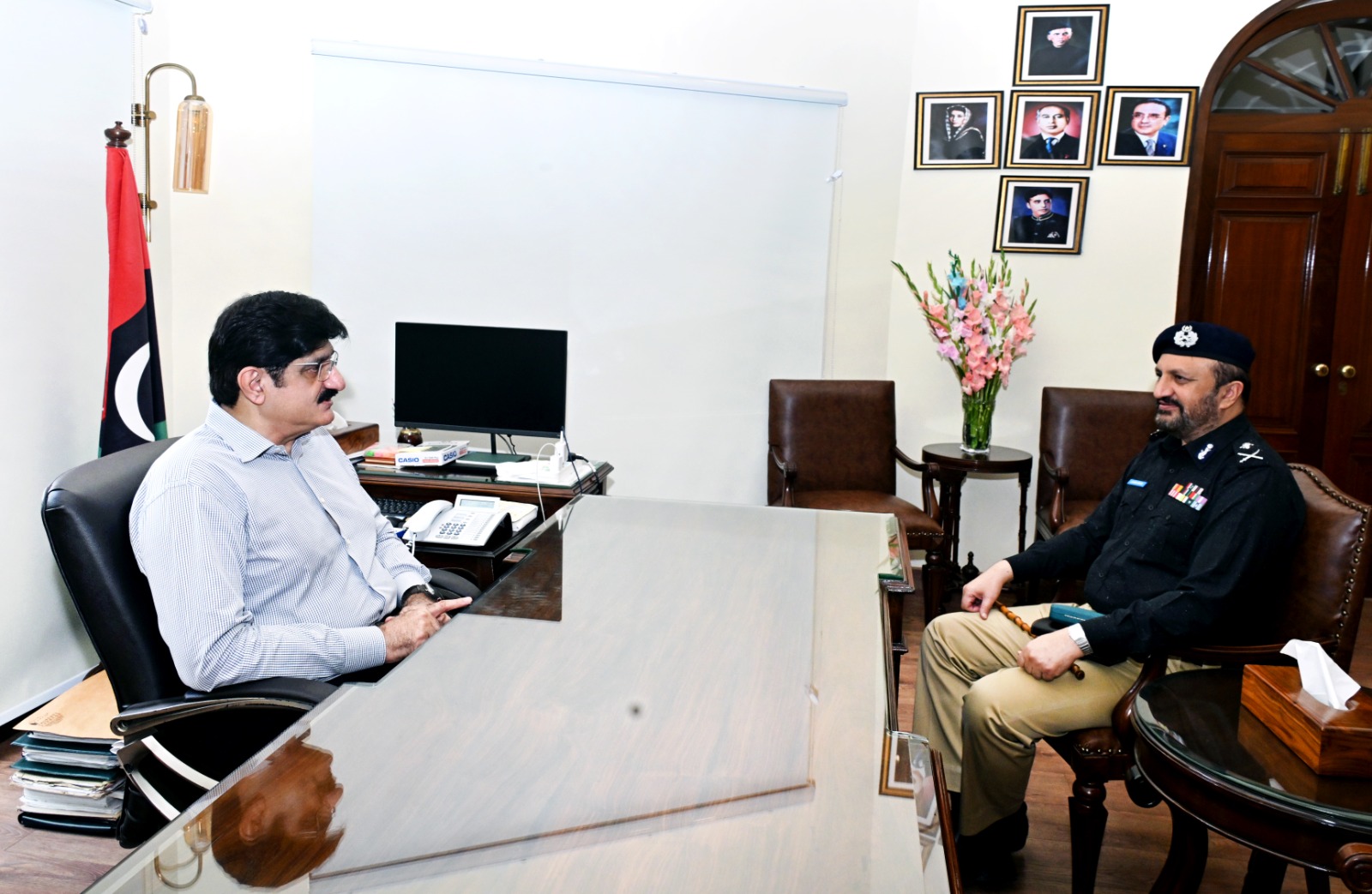 Murad Ali Shah meets new SPC - Metro Morning